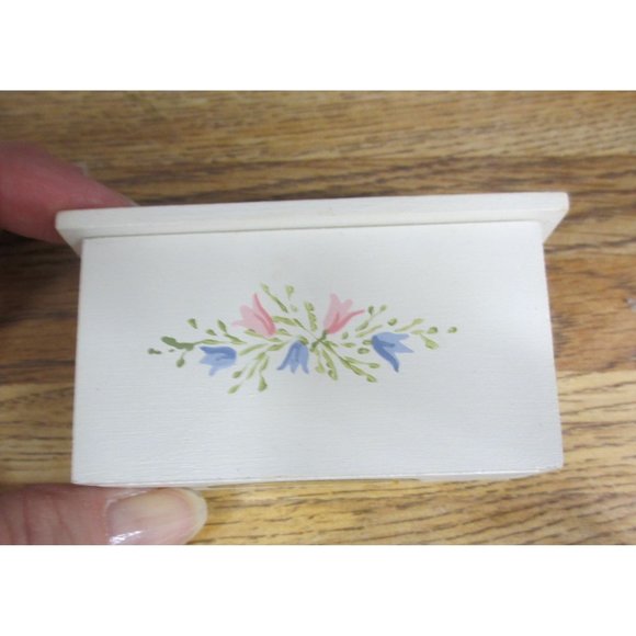PITTY PAT MINIATURES | Toys | Miniature Wooden Toybox Or Chest White ...